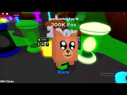 !Roblox:🤑x10000000 Clicks🤑 Pet Clicks Simulator - YouTube