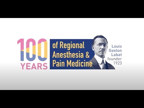 100 Years of Regional Anesthesia: Dr. Michael Mulroy, 2007 Labat Award ...