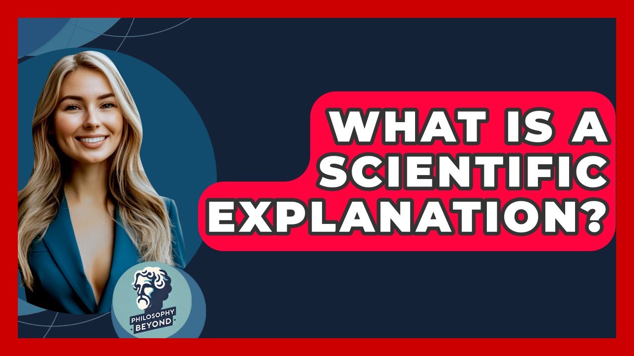 What Is A Scientific Explanation? - Philosophy Beyond - YouTube