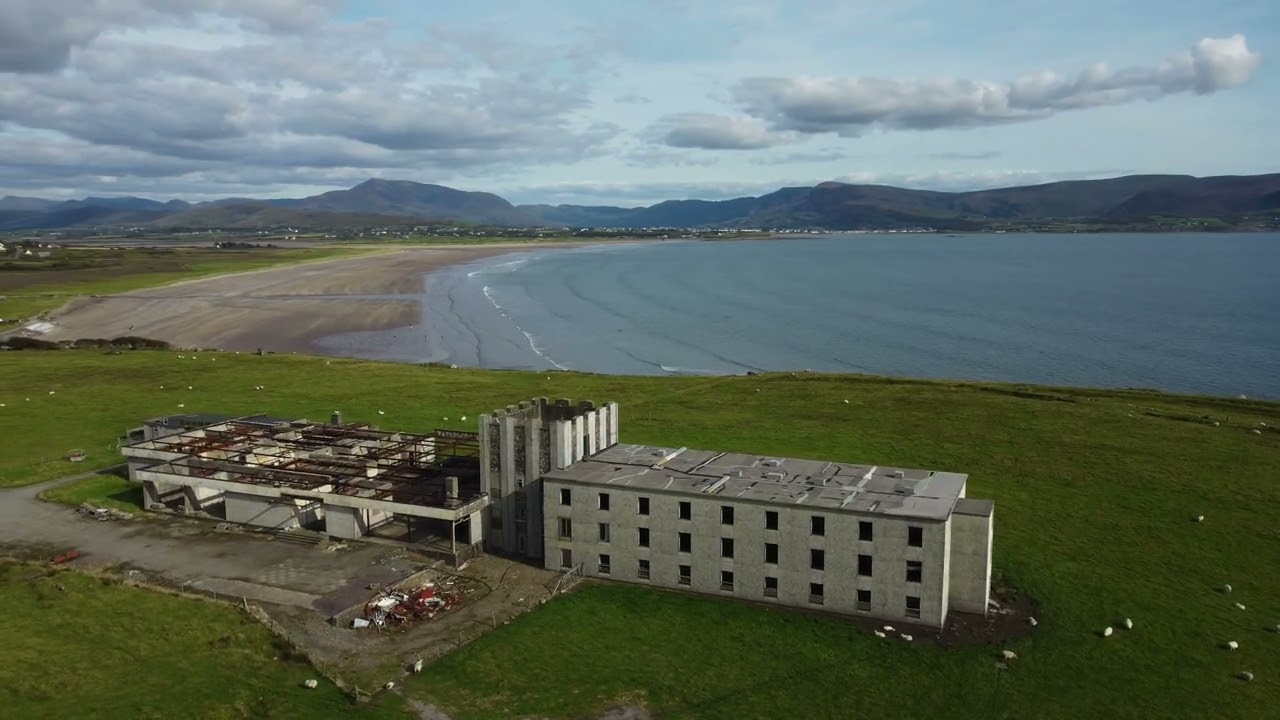 Abandoned Hotel, Reenroe, County Kerry, Ireland - YouTube