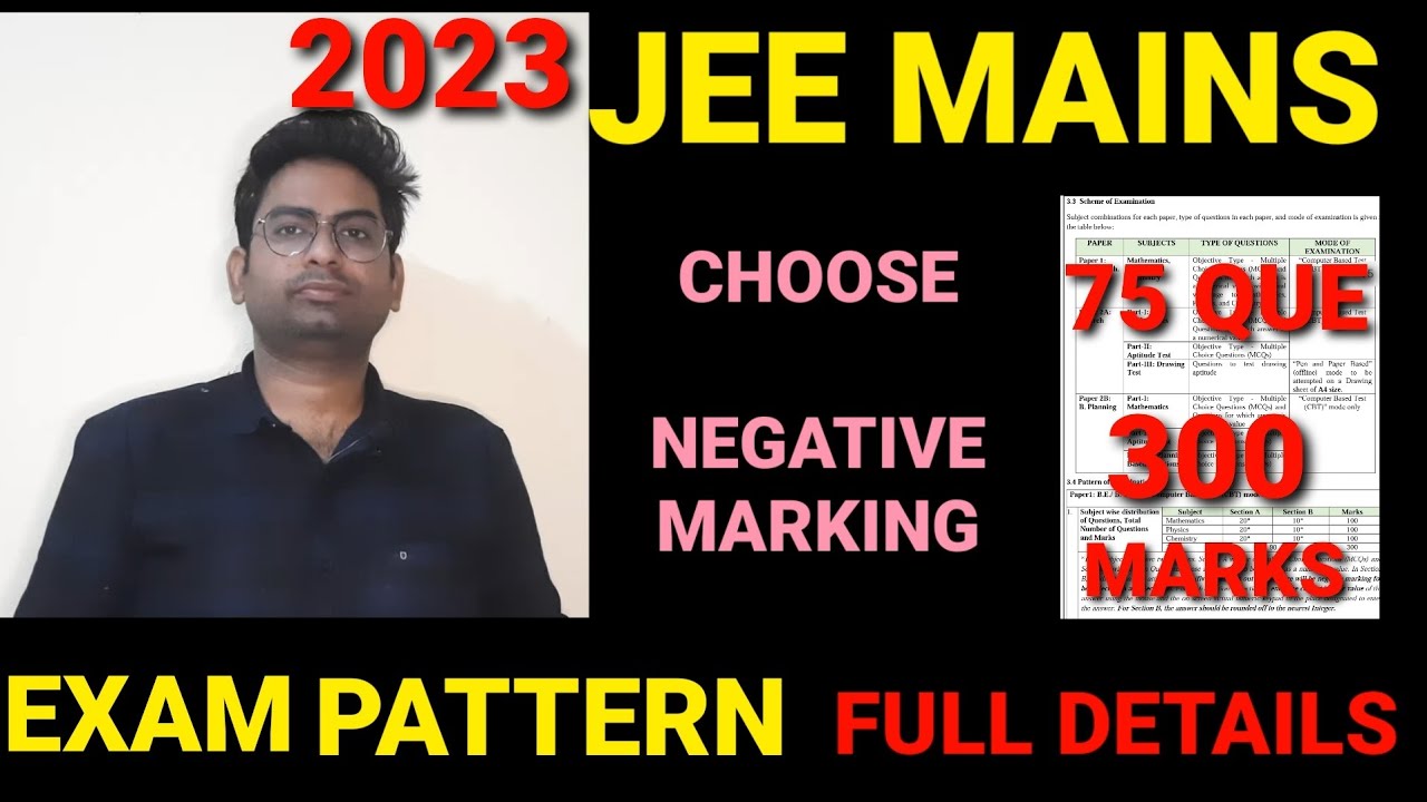JEE MAINS 2023|HOW TO HANDLE JEE MAIN 2023 PAPER|LATEST PAPER PATTERN|# ...