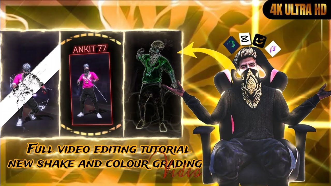 How to make trend video editing | Ff video edit | capcut or alight ...
