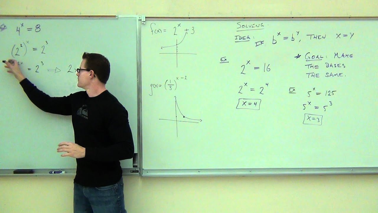 Intermediate Algebra Lecture 12.3 Part 3 - YouTube