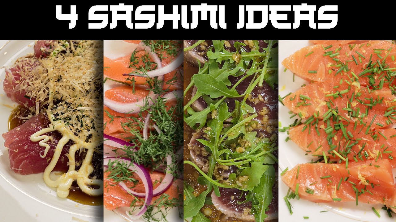 4 Sashimi Ideas - YouTube