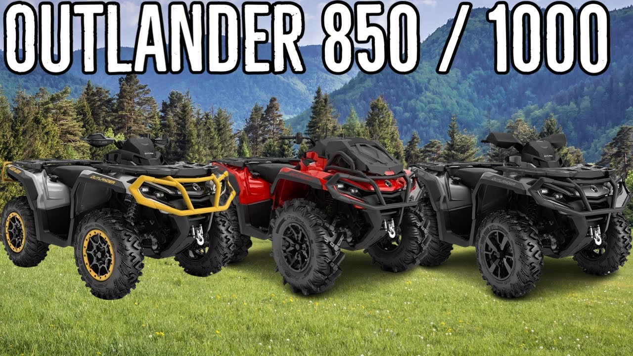 What is The Can-Am Outlander XT / XT-P / XMR - YouTube