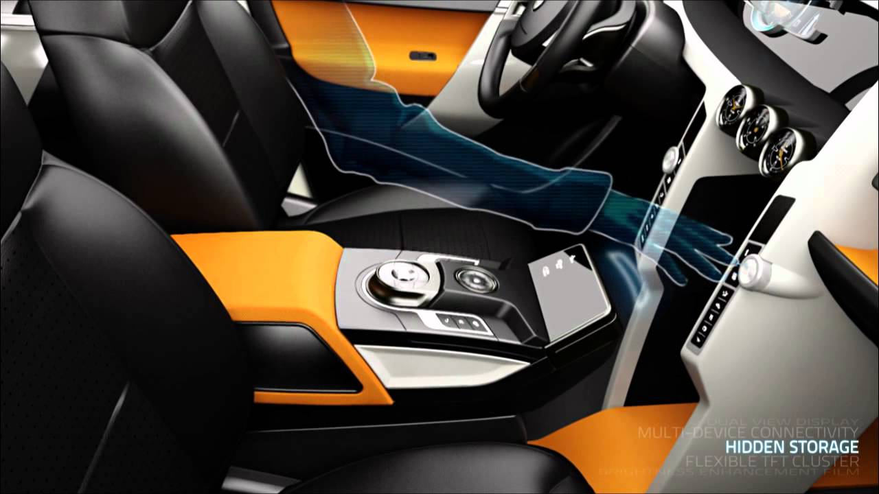 Visteon C-Beyond Concept Car - YouTube