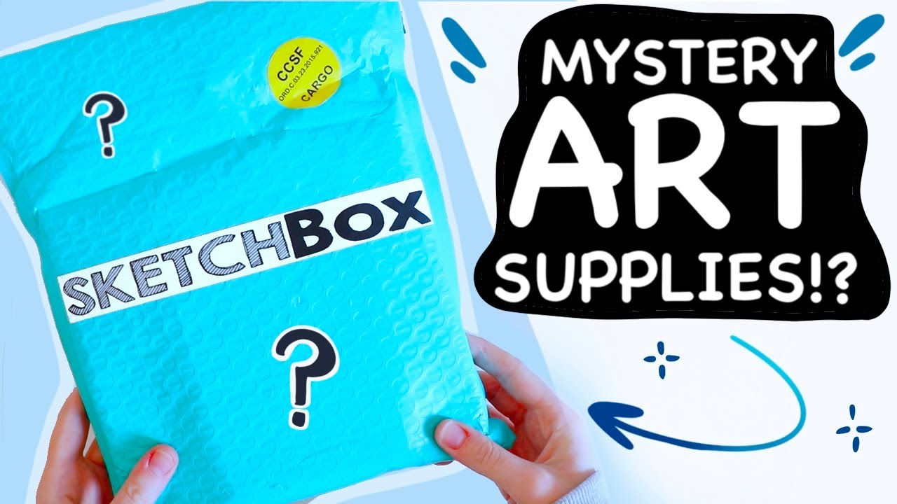 SKETCHBOX Mystery Art Grab Bag UNBOXING! // What's inside!?? - YouTube