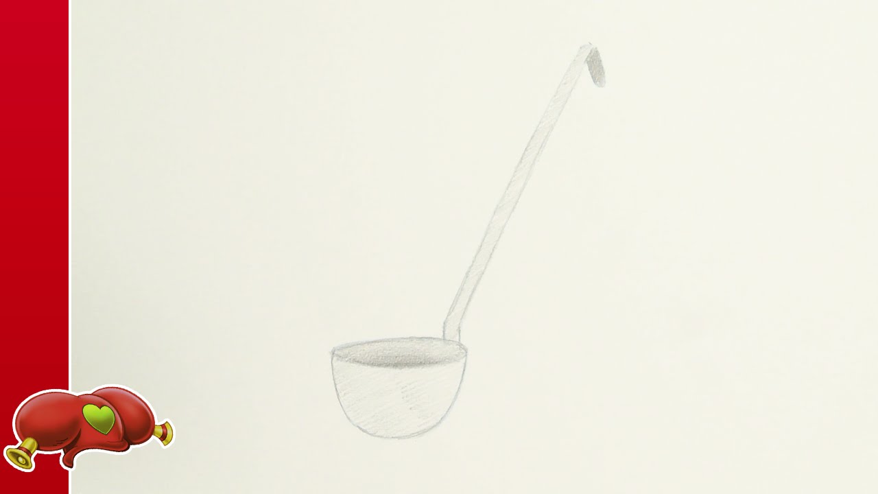 Tekenles: De pollepel van Smul - Tekenen met Plop - YouTube