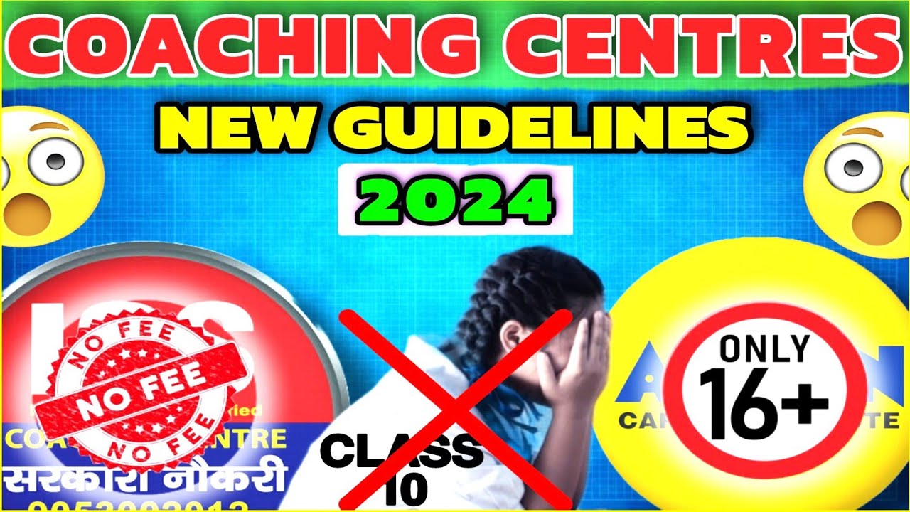 COACHING CENTRE STOP ⚠️ This | Coaching Centres New Guidelines | Coaching Centres News Today ...