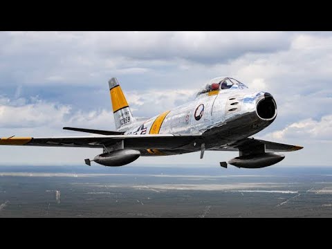 Amerikanın İlk jet Motorlu savaş uçağı North Amerikan F86 Sabre