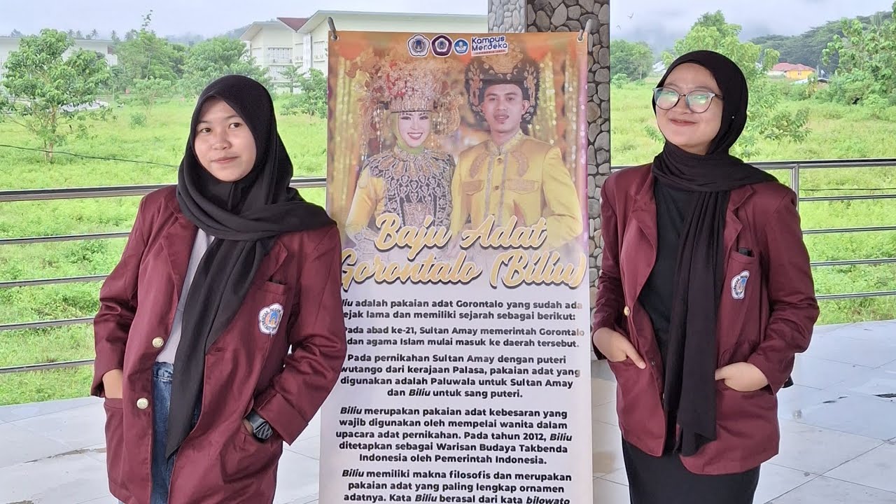 SEJARAH BAJU ADAT GORONTALO (BILIU) - YouTube