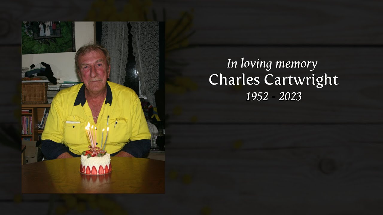 Funeral service of Mr Charles Cartwright - YouTube