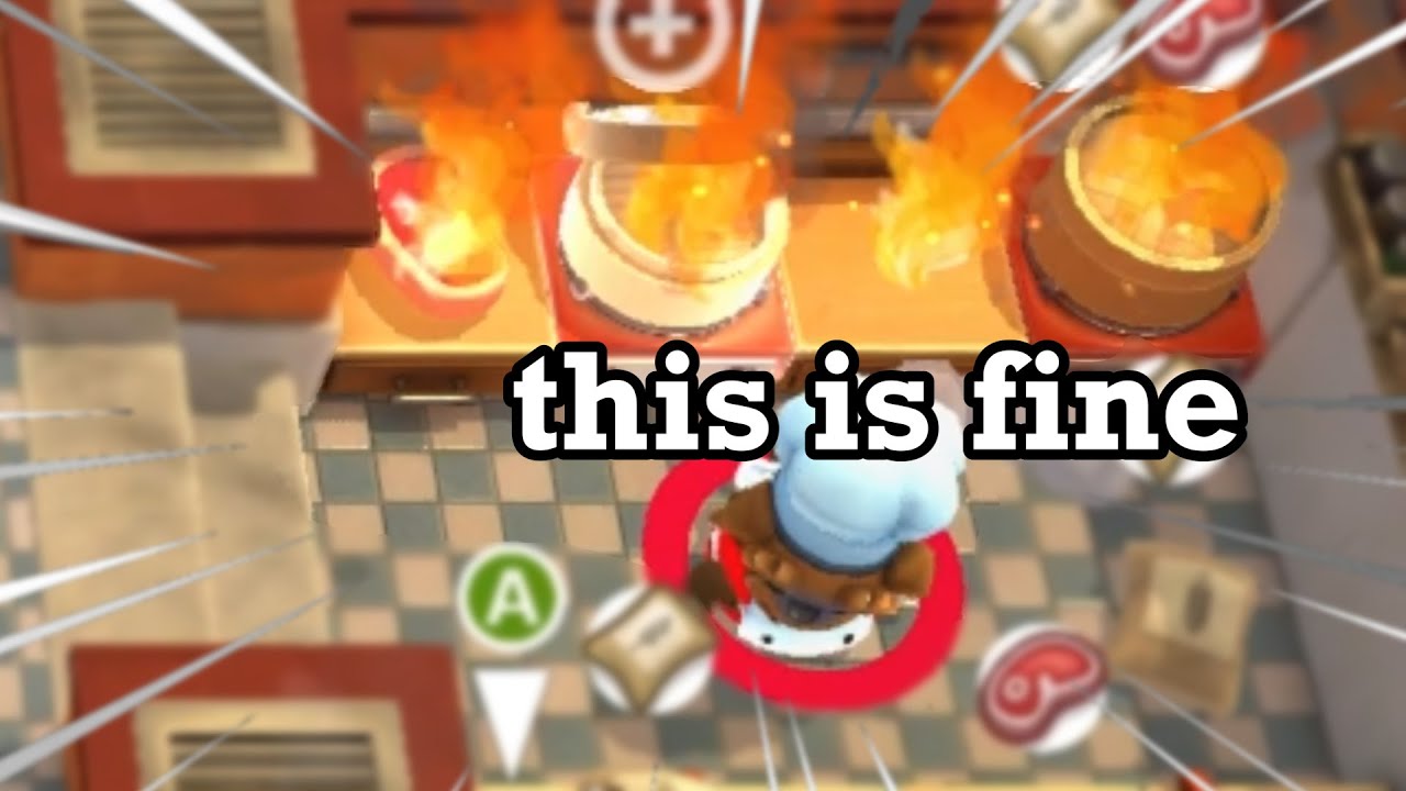 Running a Restaurant in OVERCOOKED is hectic - YouTube
