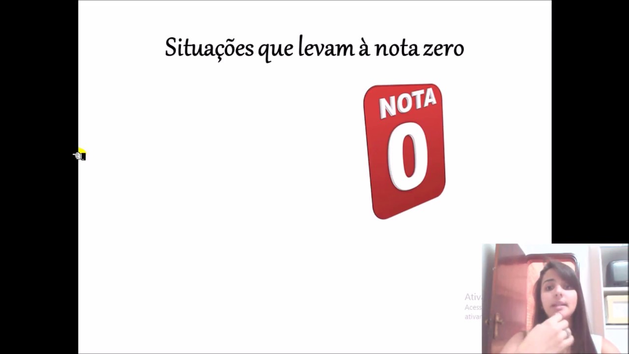 Dicas para Redação do Enem - Situações que levam a nota zero! - YouTube