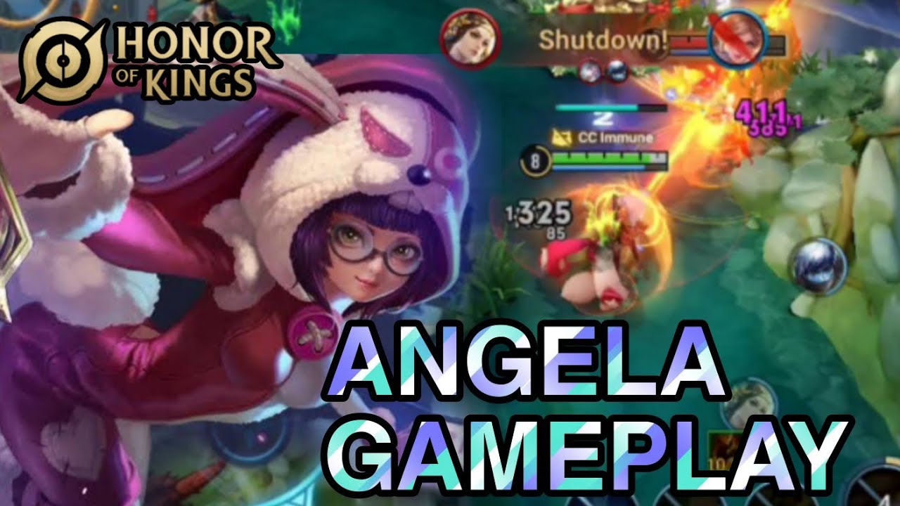 ANGELA SI HERO TUTORIAL PALING OP - HONOR OF KINGS - YouTube