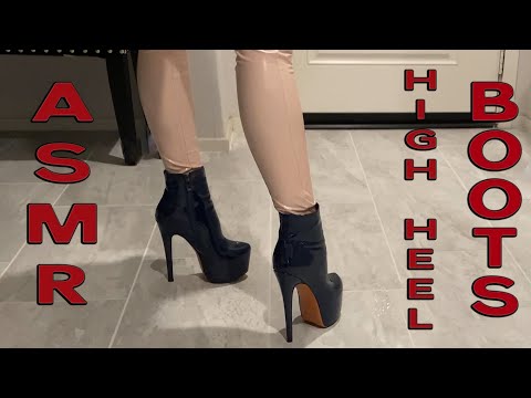 High Heel Platform Boots - ASMR