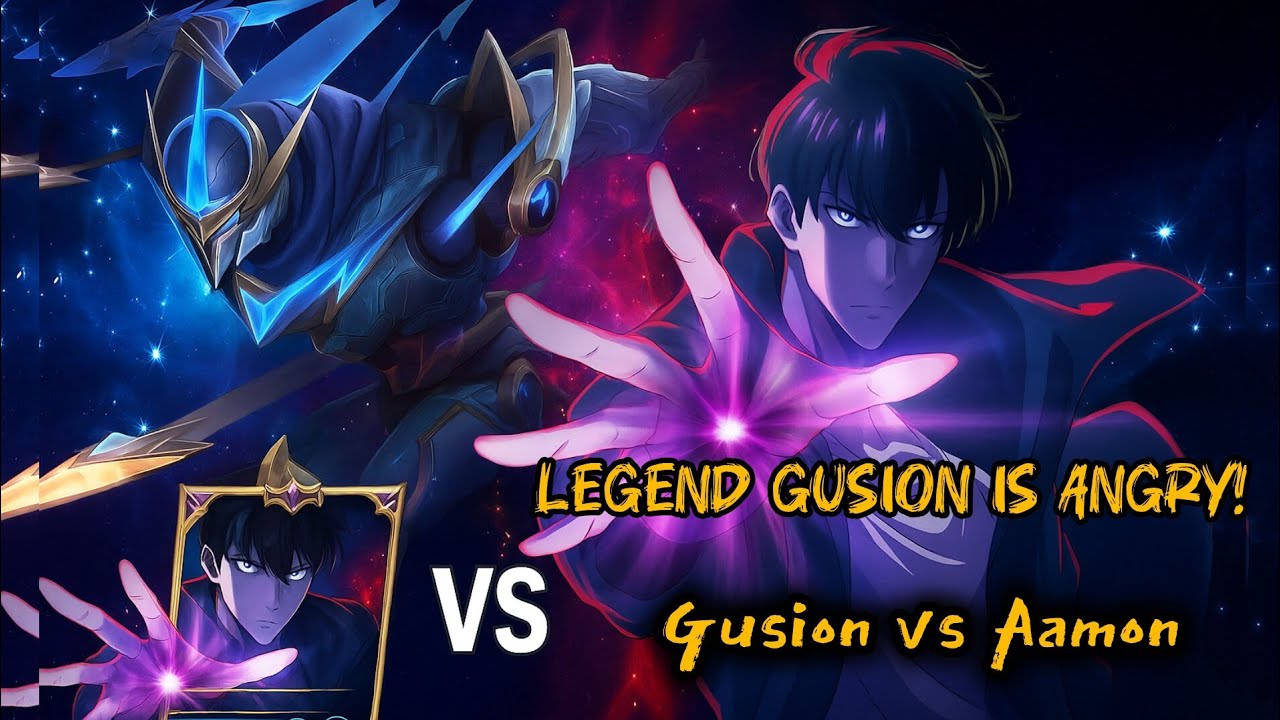 GUSION VS AAMON ONCE AGAIN. CHOOSE YOUR BUILD ON THE SITUATION! MUST ...