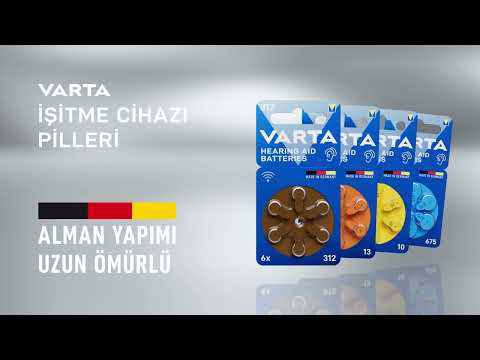 VARTA Hearing Aid Batteries (Turkish version)