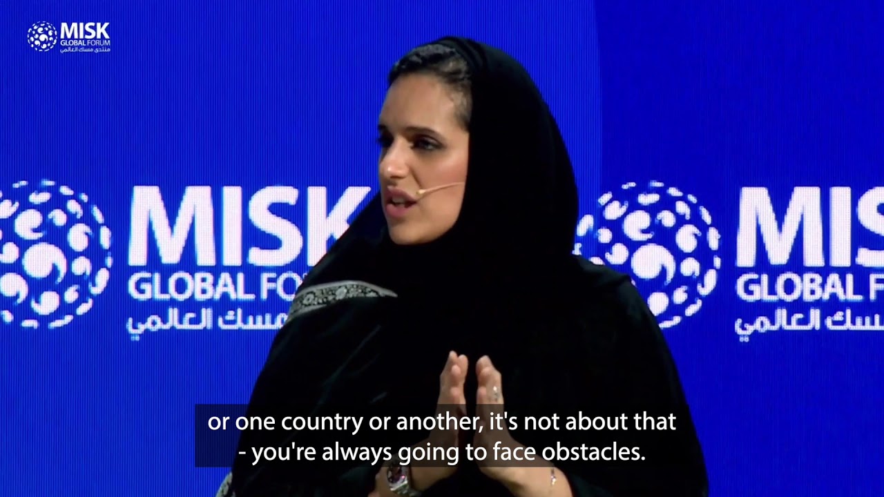 HRH Princess Haifa Al-Saud at Misk Global Forum 2019 - YouTube