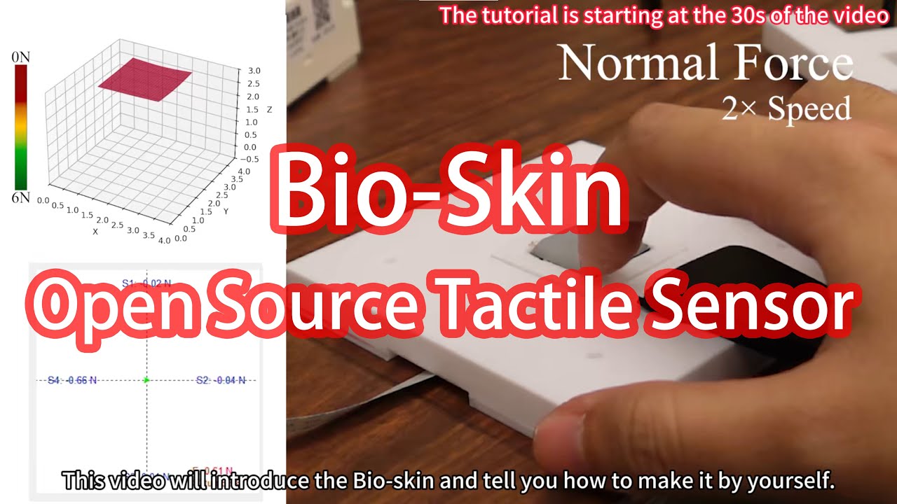 How to make your own Bio-Skin tactile sensor? - YouTube