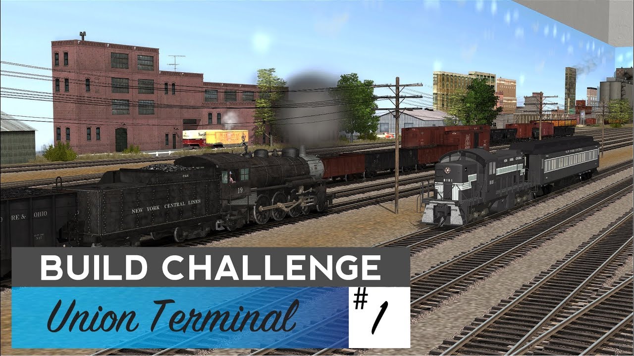 Trainz: Build Challenge #1 - Union Terminal - YouTube