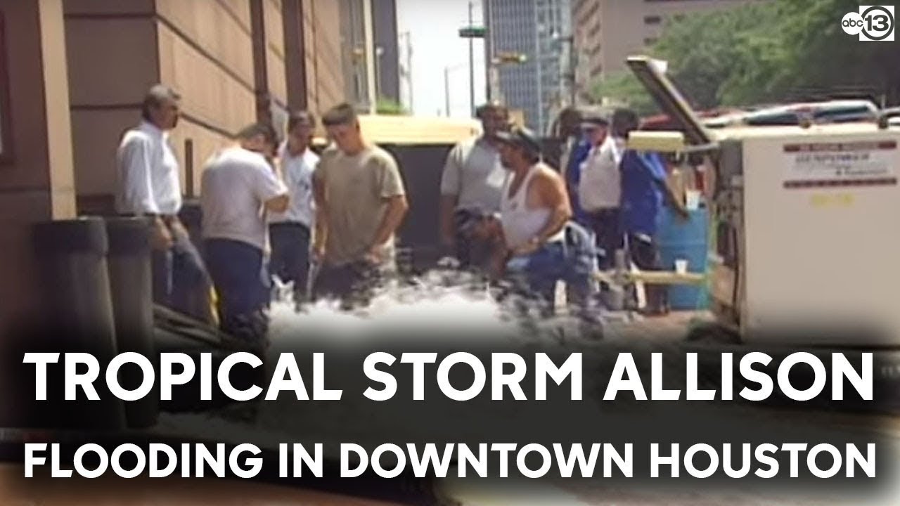 Houston's ABC 13 covers Flood of a Lifetime: Tropical Storm Allison VHS ...