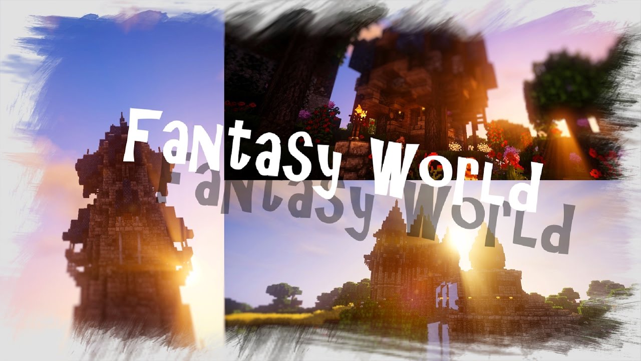 Minecraft Cinematic - Fantasy world / builds - YouTube