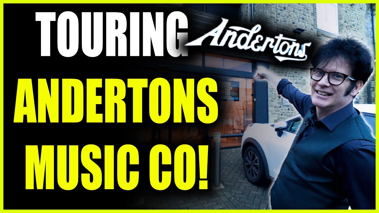 Going BACK to Where It ALL Started: @andertons Music Co Tour - YouTube