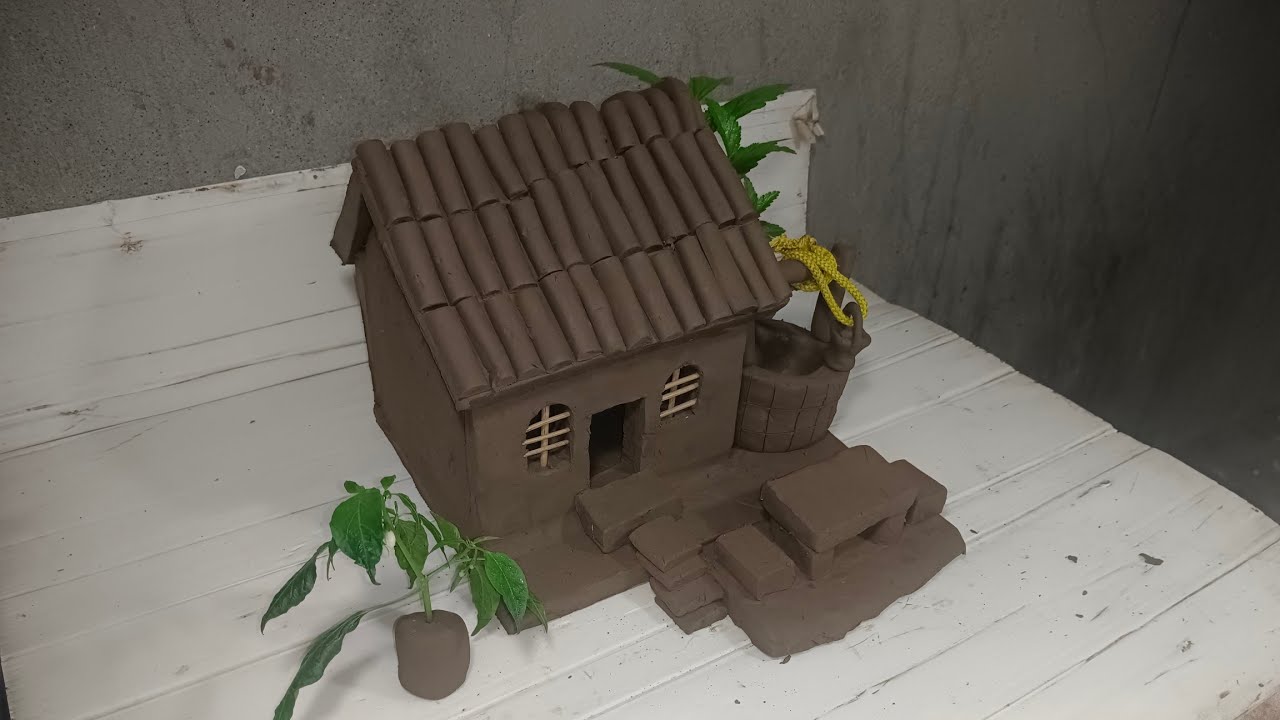 Building a Miniature Clay House: Unveiling the Beauty of a Tiny Village ...