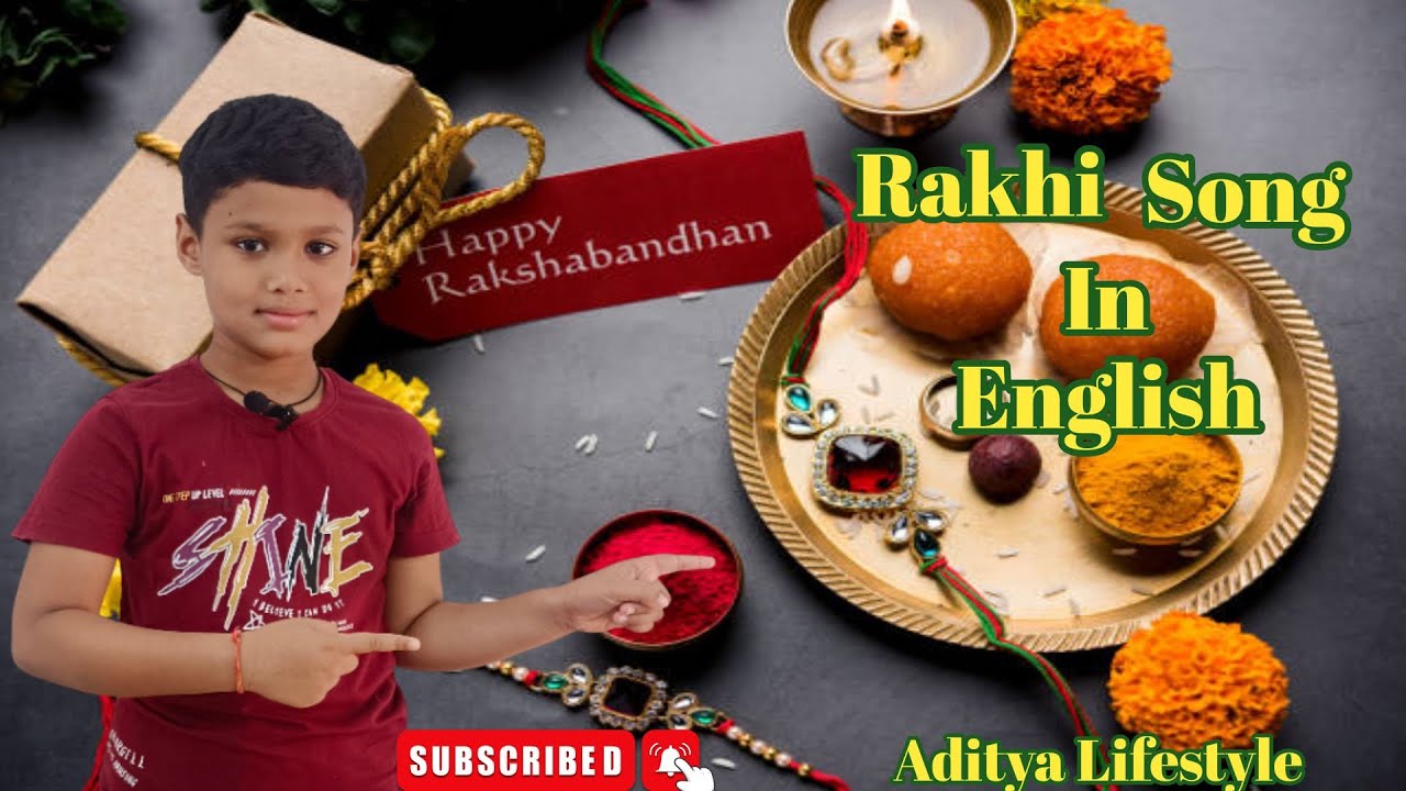Raksha Bandhan Rhymes In English|Poem On Rakhi In English|Brother ...