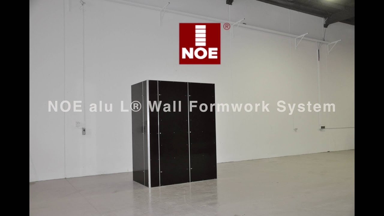 NOE alu Wall Formwork System 24052016 - YouTube