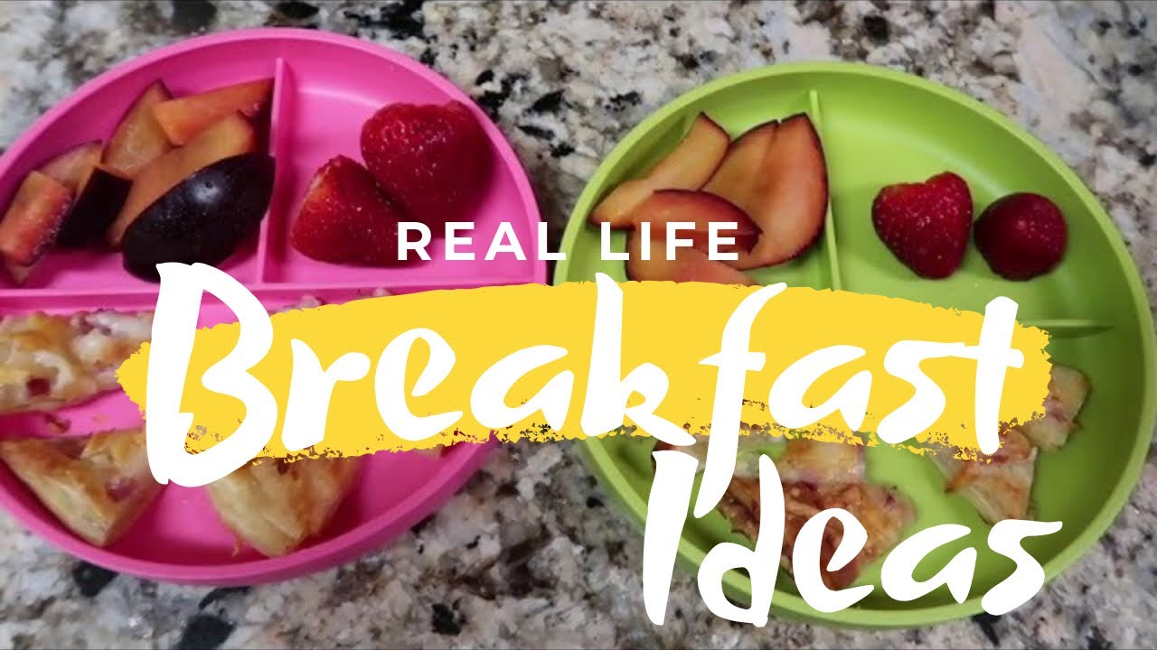 EASY BREAKFAST IDEAS BEFORE SCHOOL - YouTube
