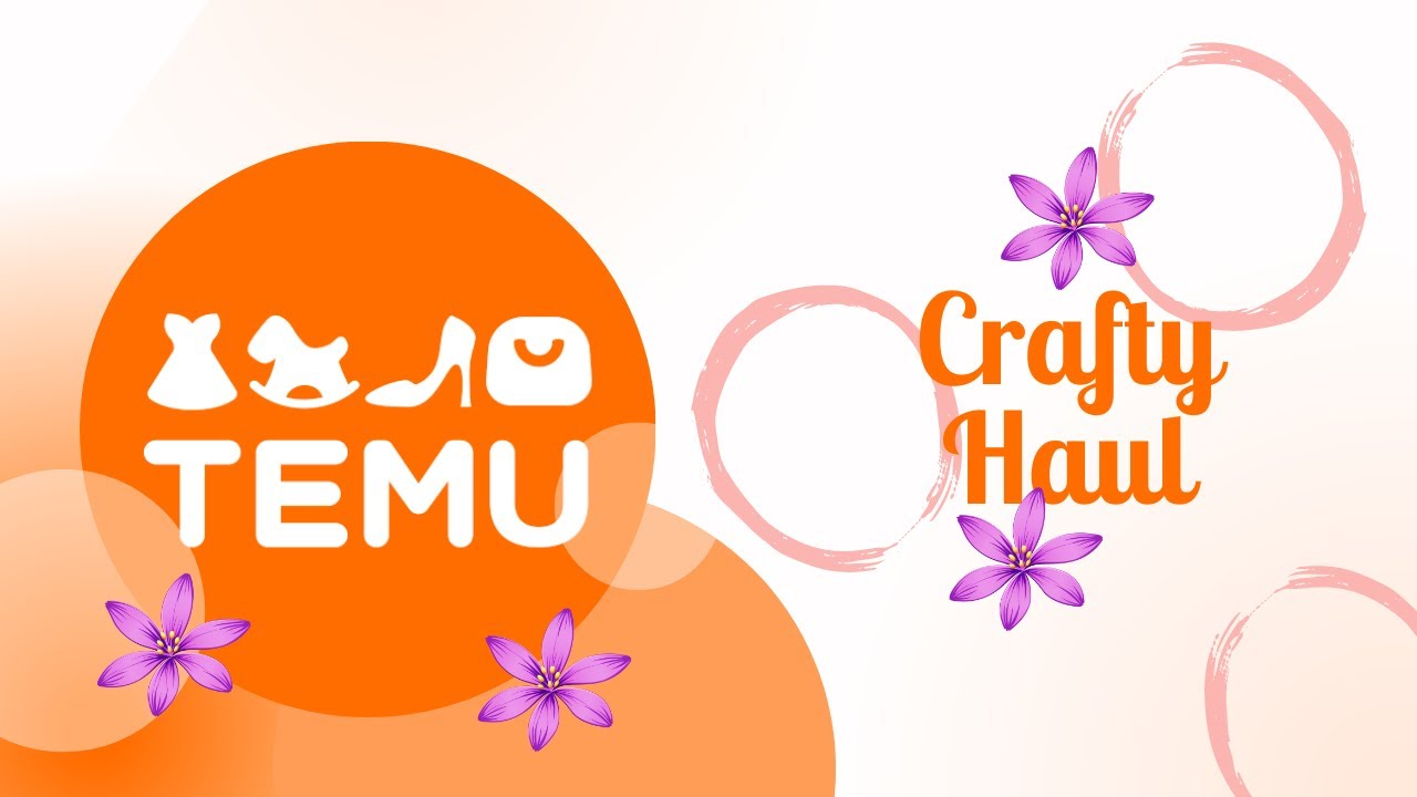 Unboxing Temu - Crafty Haul - YouTube