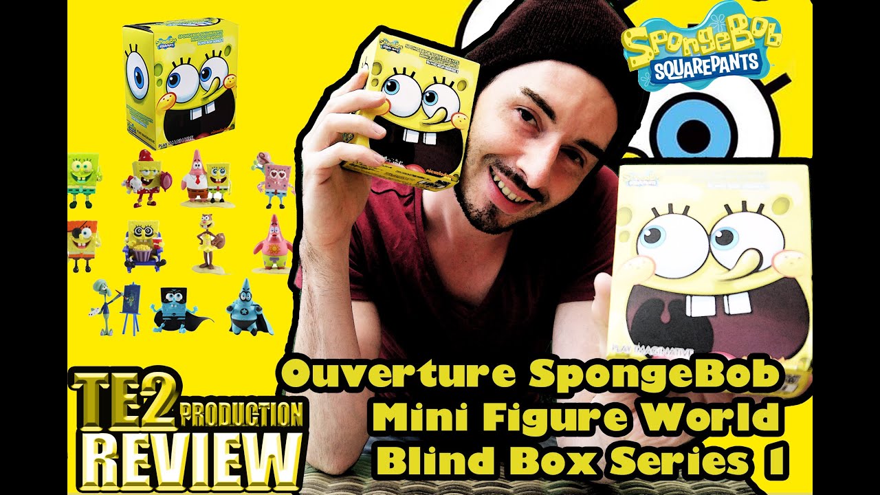 Ouverture SpongeBob Mini Figure World Blind Box Series 1 - YouTube