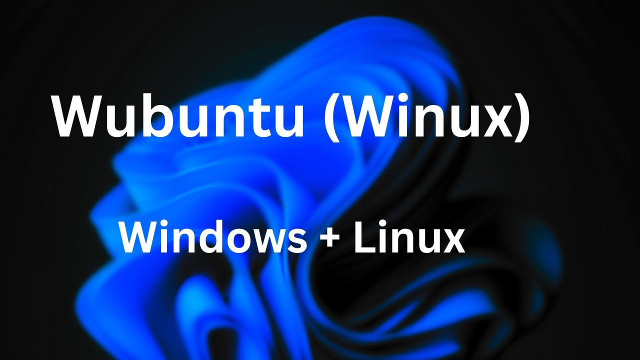 Wubuntu - The Windows Themed Linux Distro - YouTube