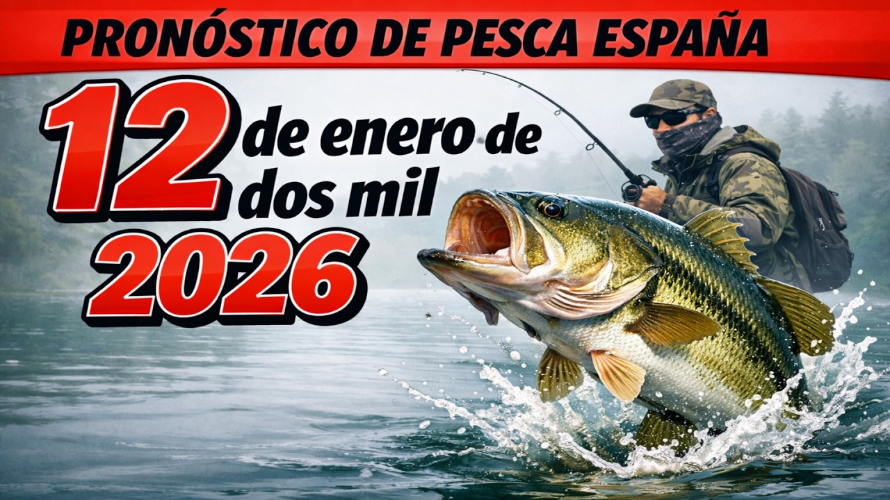 PROGNÓSTICO KLEV en ESPAÑA el 12 enero 2026 ¡Bota todo y ve a pescar ...