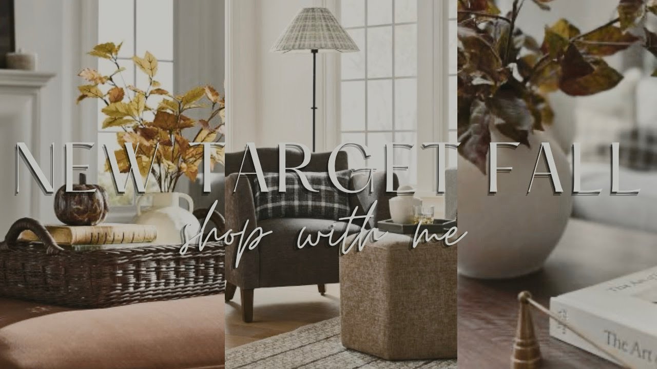 NEW HOME DECOR AT TARGET Fall home decor shop with me 2024 - YouTube