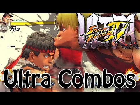 Ultra Street Fighter 4 - Ultra Combos - PS4 Gameplay - YouTube