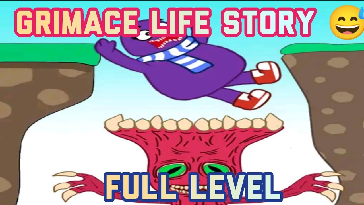 Grimace life story Fun game # Easy game # Choice the items # Full Level ...