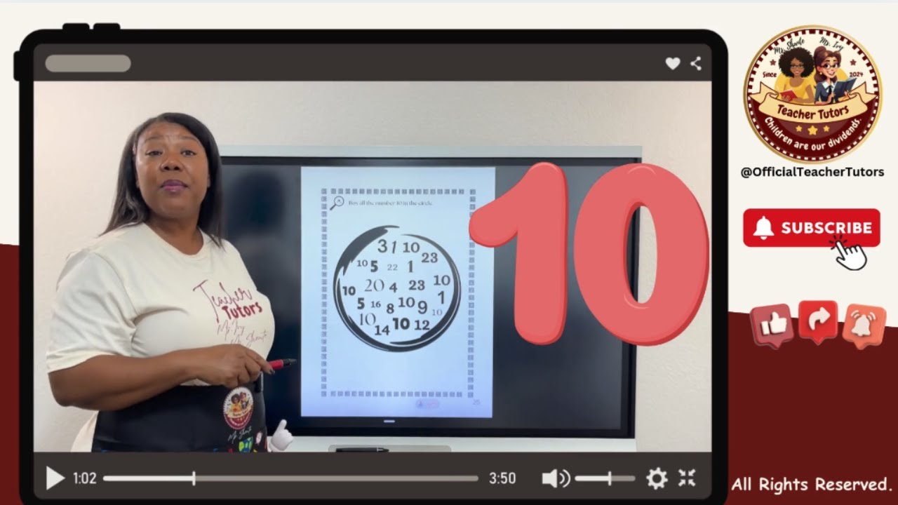 🔟 Learn to Count to 10! | Count with Us: Identify the Numbers 📚 - YouTube