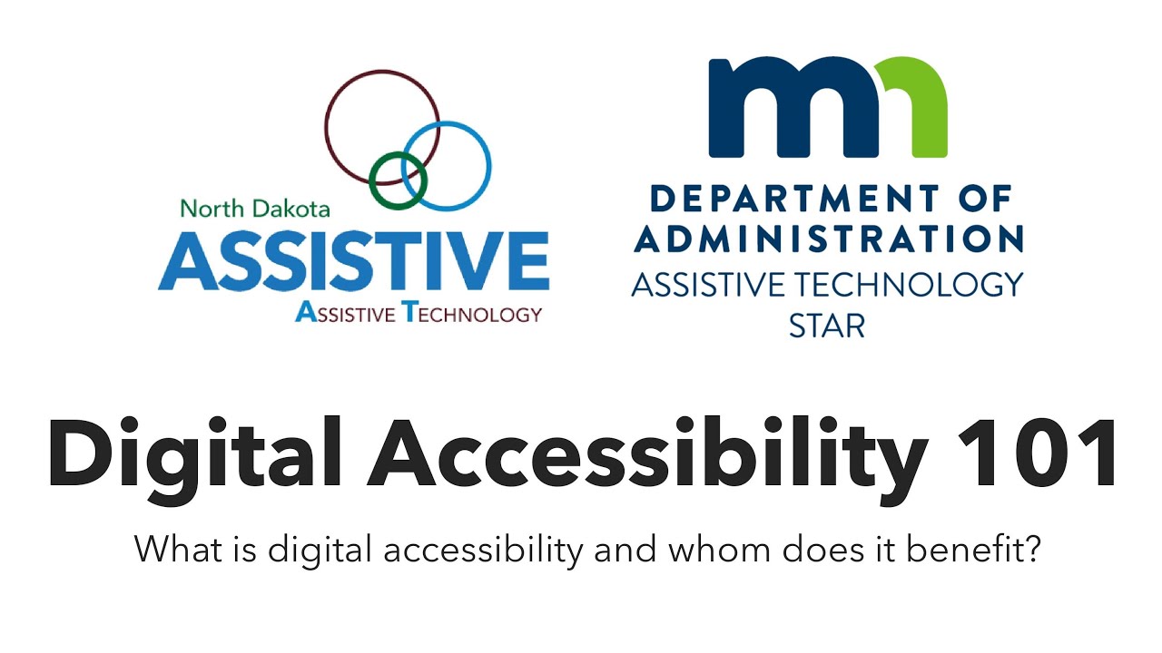 Digital Accessibility 101 - YouTube