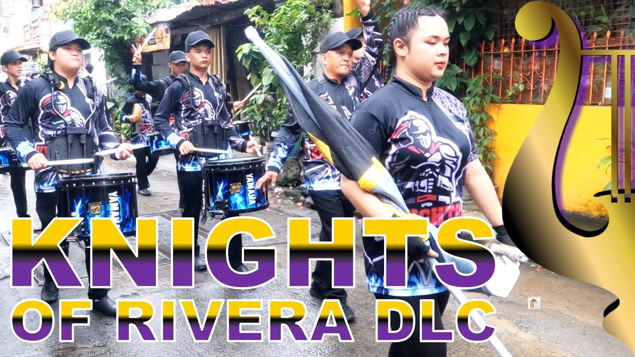Knights of Rivera Drum and Lyre Corps Parade | 1st Manggahan Drum and ...