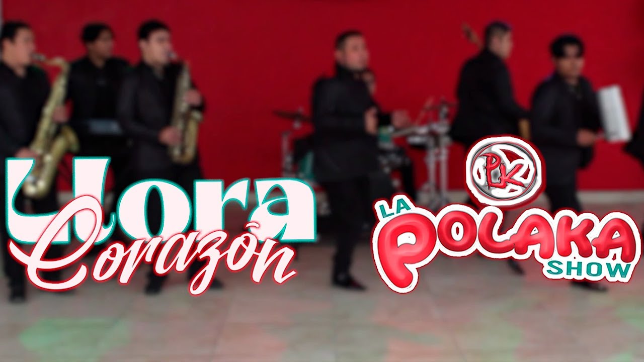 La Polaka Show - Llora Corazón (Video Lyric) - YouTube