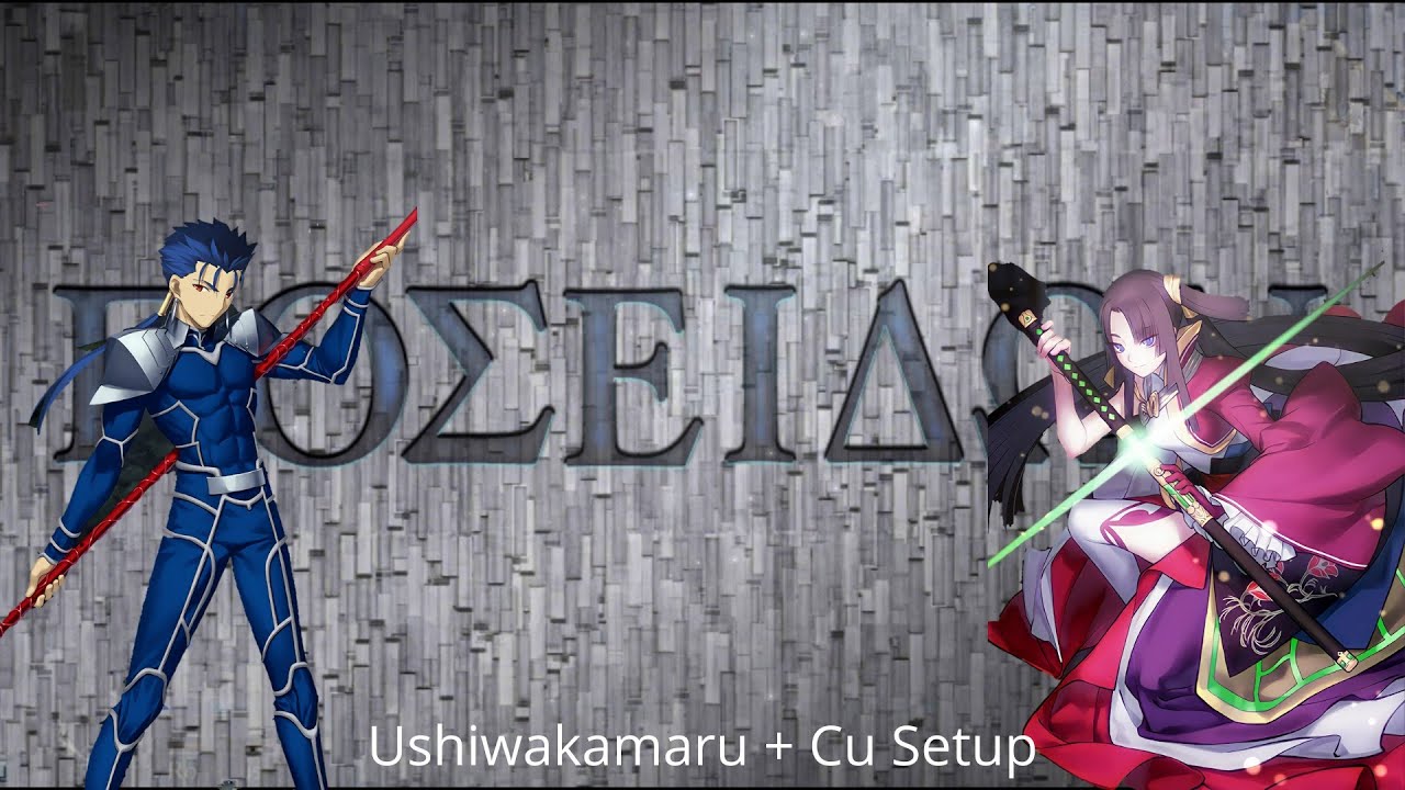 [FGO NA] Atlantis Poseidon's Core 1st Fight - Ushiwakamaru + Cu Setup ...