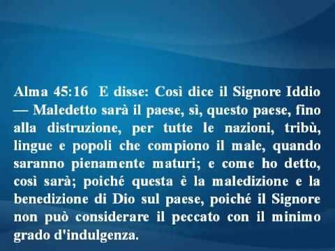 Alma 45 - Libro di Mormon - Italiano e Spagnolo - YouTube