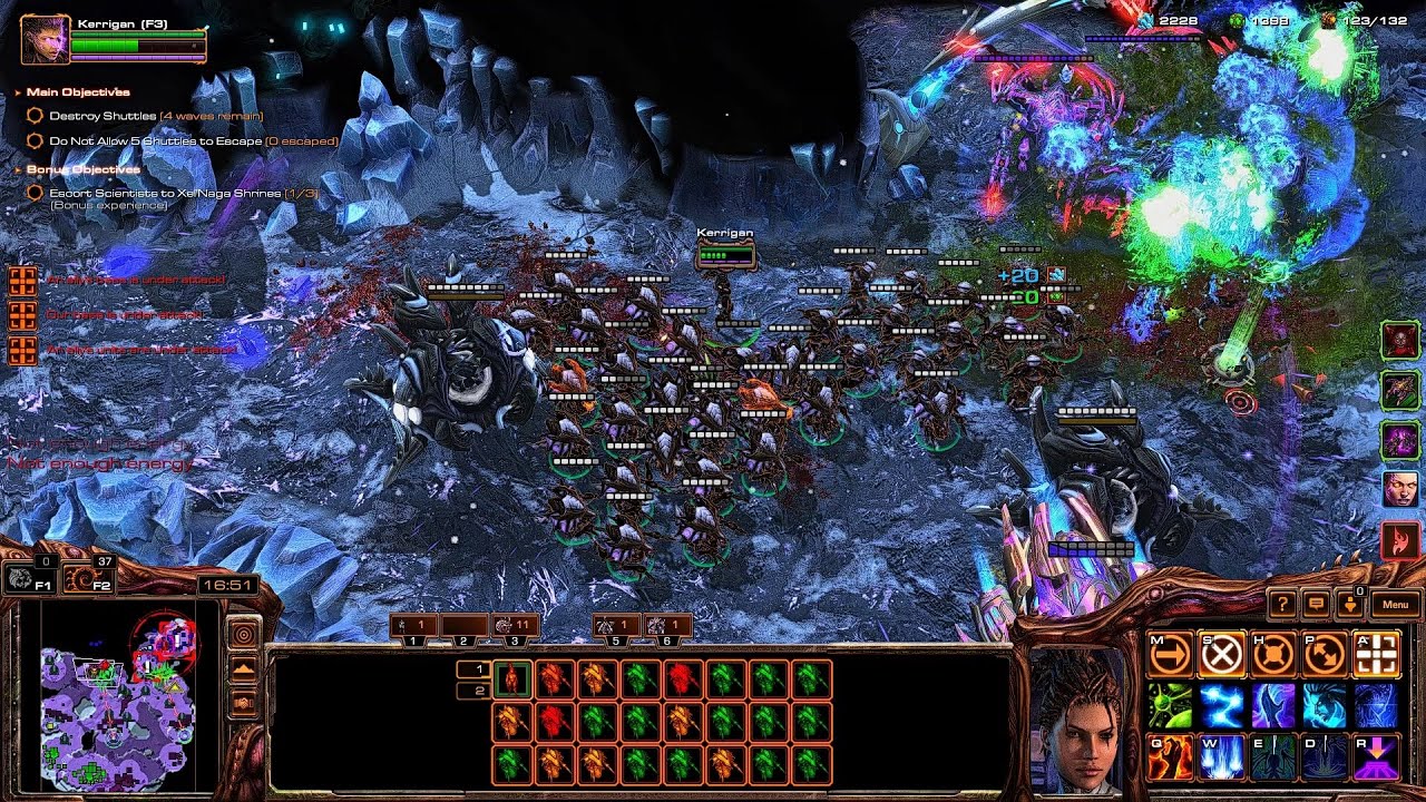 SC2 Co-Op Void Launch "Endless Infection" Sarah Kerrigan GamePlay ...