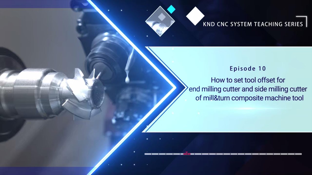 Lesson 10-How to set tool offset for end milling and side milling ...