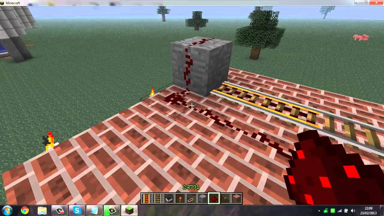 COME FAR FUNZIONARE I BINARI IN MINECRAFT - YouTube