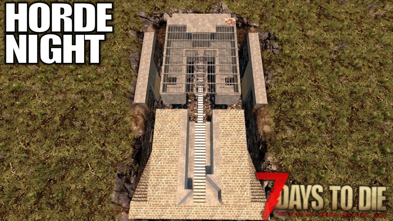 Nothing can BEAT This HORDE BASE | 7 Days to Die Gameplay - YouTube