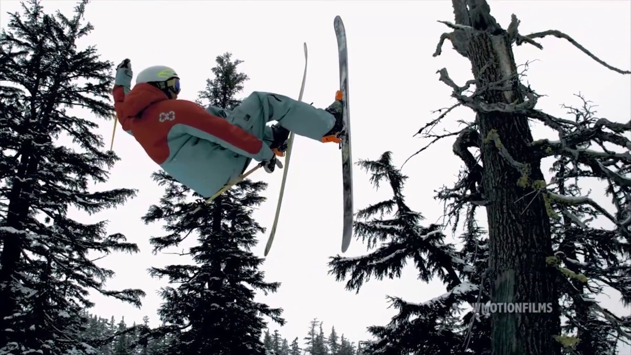 Ari in the Air - Skiing and Highlining Reel 2015 - YouTube